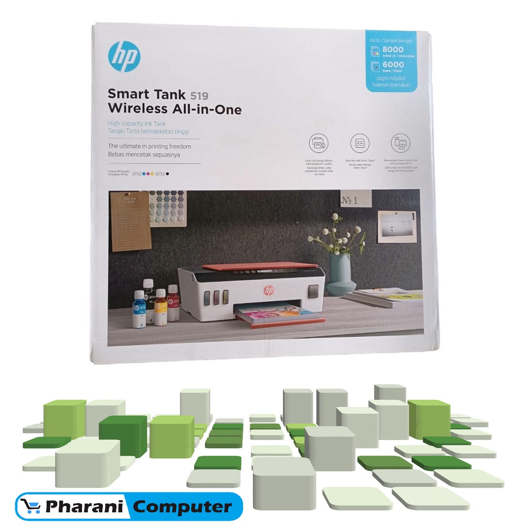 Jual Printer Hp Smart Tank 519 / Hp SmartTank 519 Wireless semarang ...
