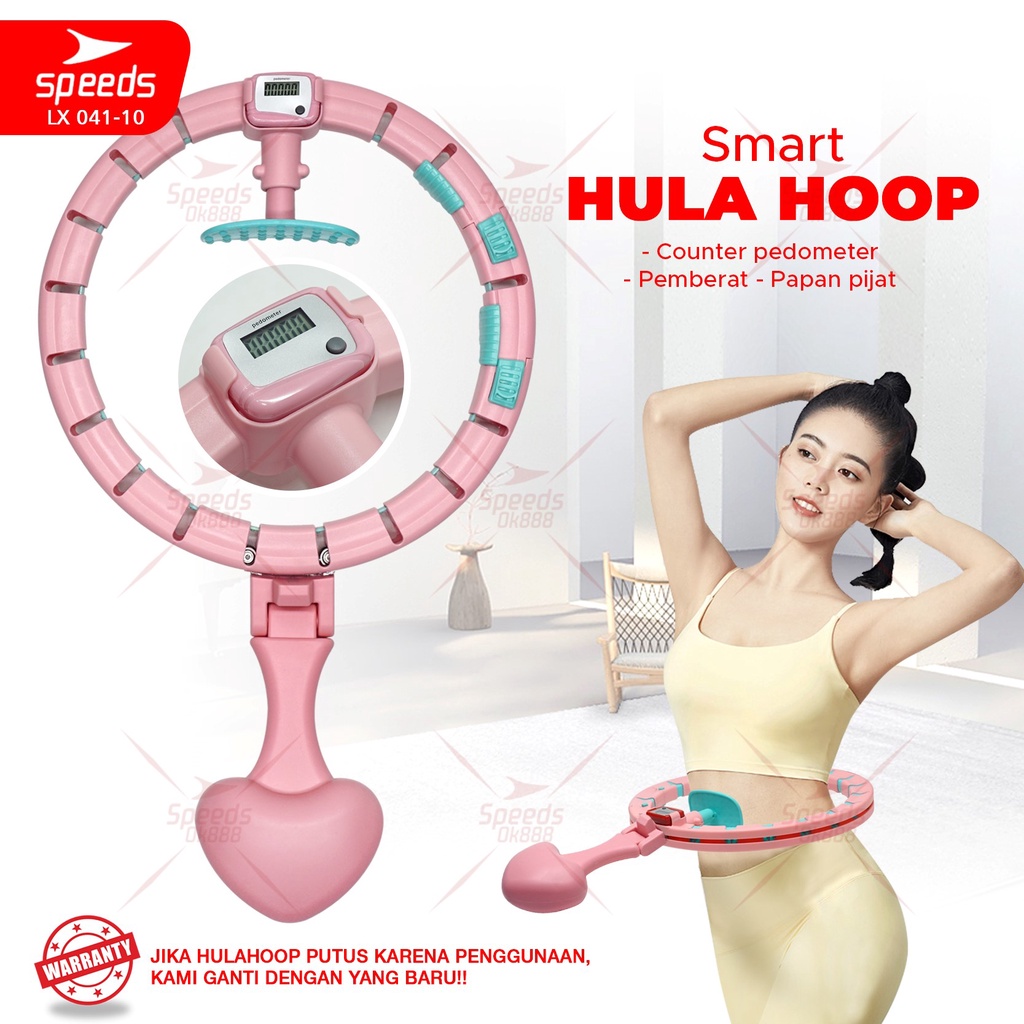 Jual SPEEDS Hula Hoop dengan Bola Gravitasi Smart Hula Hoop + Gravity Ball 041-10 | Shopee Indonesia