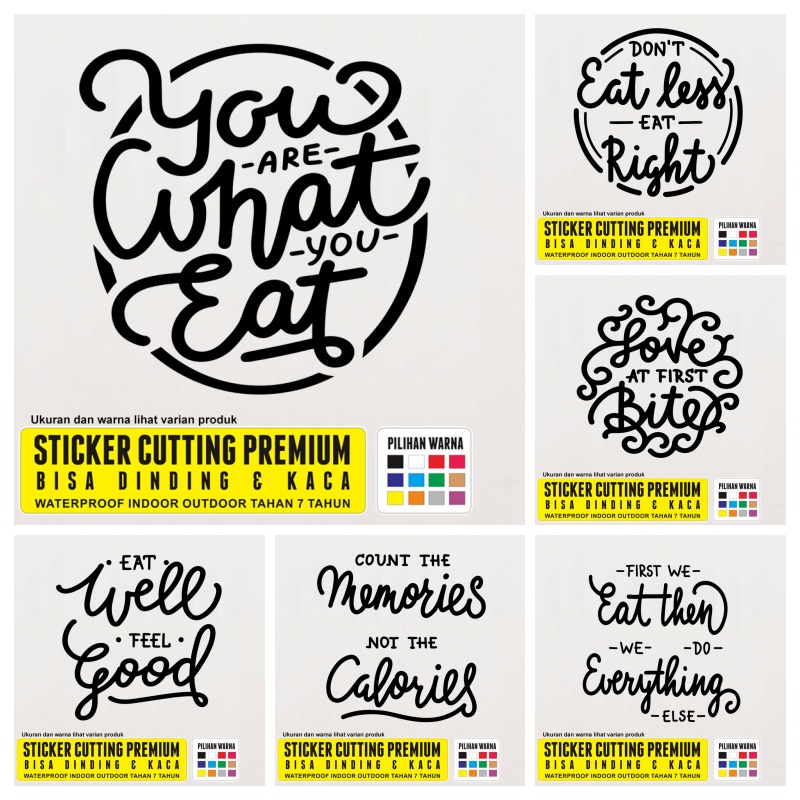 Jual Stiker DInding Kaca Cafe Kafe Coffee Shop Cutting Sticker Resto ...