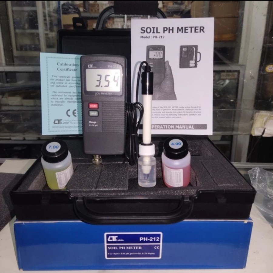 Jual Jual Lutron PH-212 Soil PH Meter | Shopee Indonesia