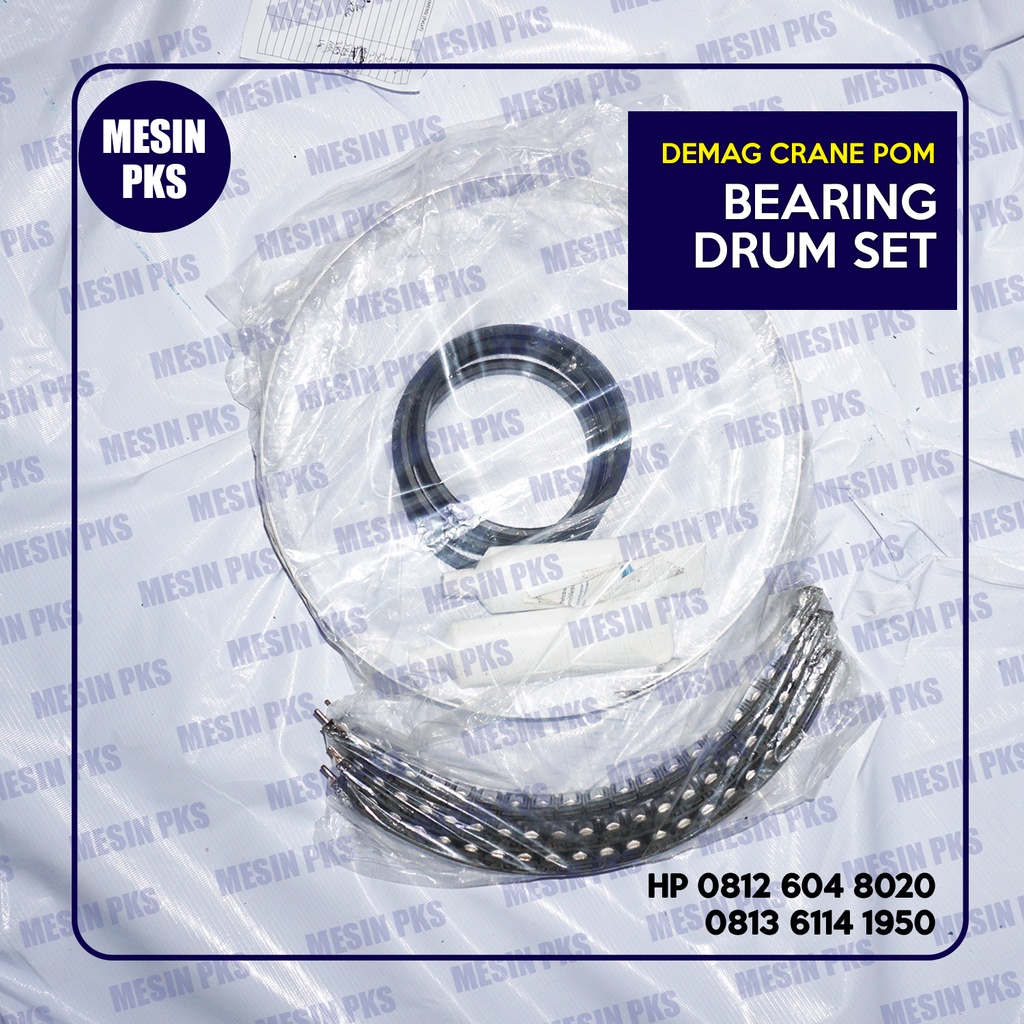 Jual DEMAG Drum Bearing Set DH1000 50 WIDE PN82436144 / 82436133 ...