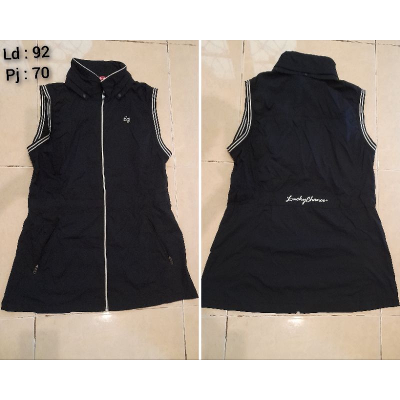 Jual Cahayafashion_ Rompi Olahraga Bahan Parasut/Vest Parasut ( Navy ...