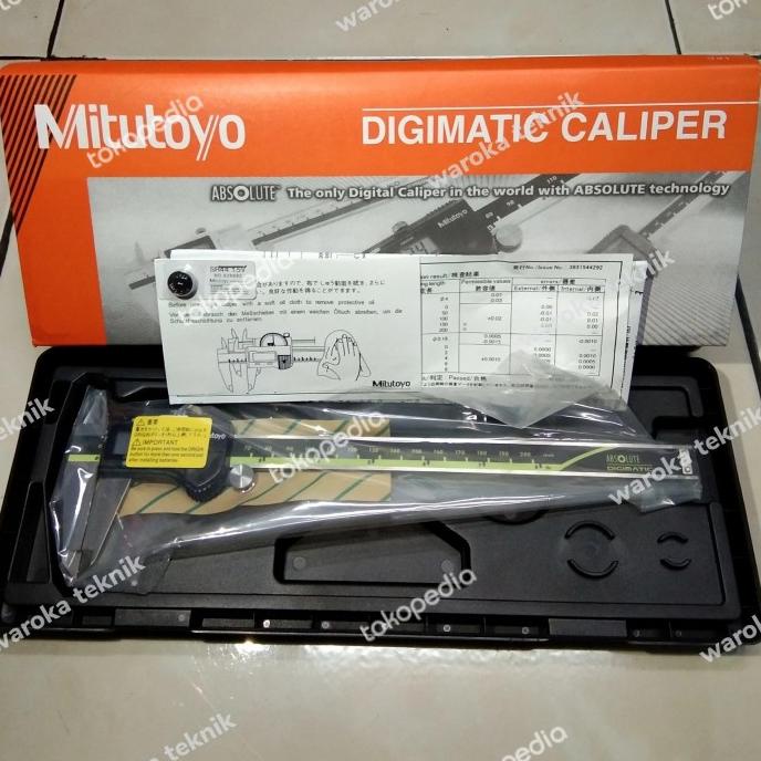 Jual Mitutoyo sigmat caliper digital 200 mm atau 8" | Shopee Indonesia