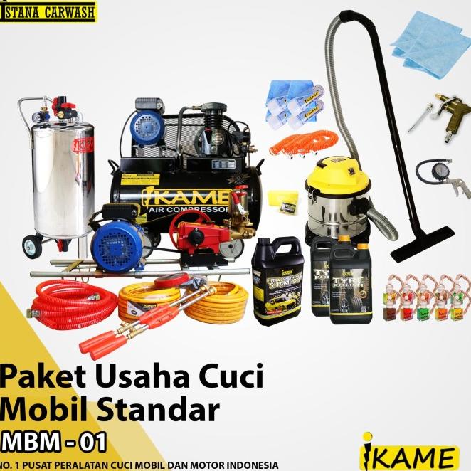 Jual Alat Cuci Steam Mobil Lengkap, Peralatan Cuci Mobil (Mbm-01 ...