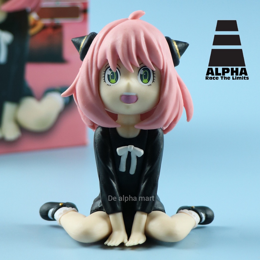 Jual ACTION FIGURE SET SPY X FAMILY ANYA FORGER CUTE CHIBI FACE ...