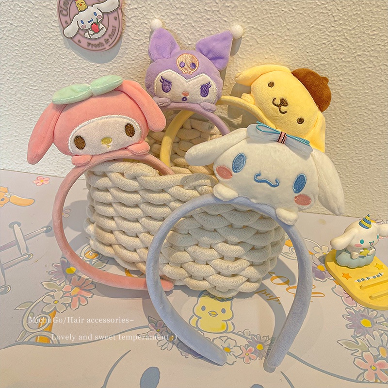 Jual Bando kepala Boneka sanrio cinnamoroll bando kuromi bando melody ...