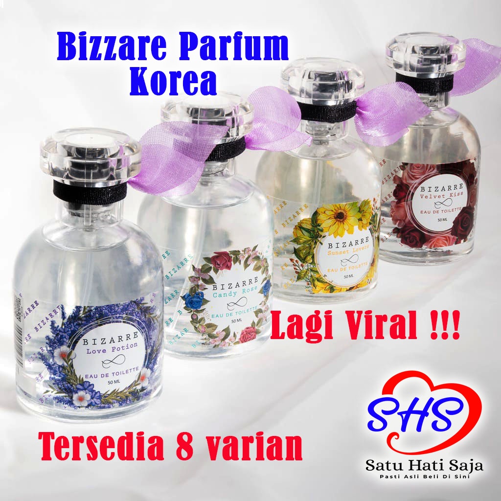 Jual BIZARRE PARFUM PERFUME KOREA STYLE BIZZARE 50 ML | Shopee Indonesia