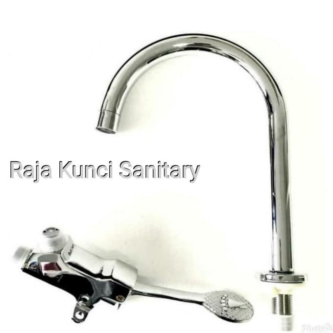 Jual Zulfa - Kran Wastafel Injak / Kran Pedal / Kran Dokter / Kran ...