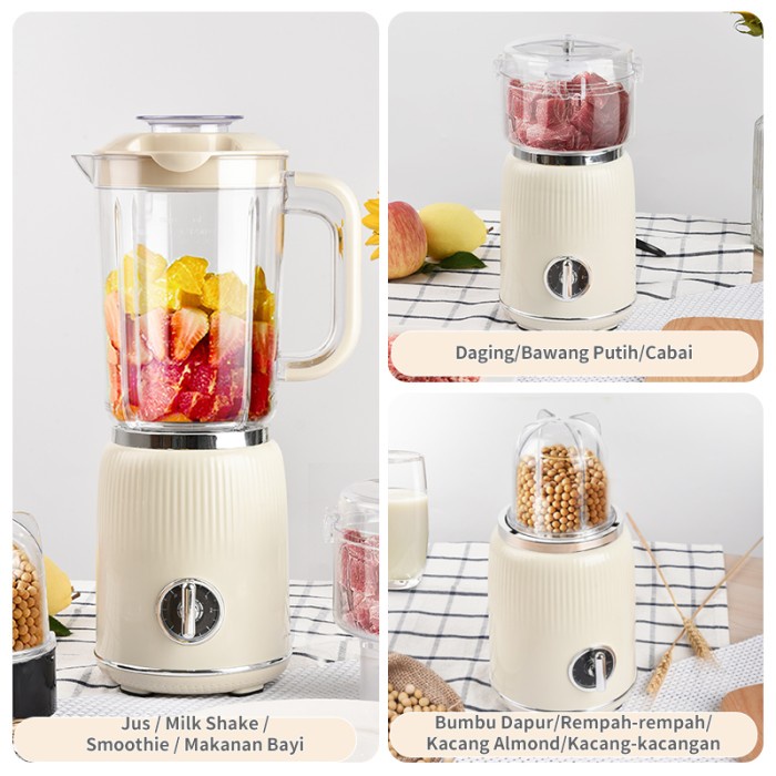 Jual Simplus Blender Multi Fungsi 3 in 1 Juicer 1.2 L Penggiling Daging ...
