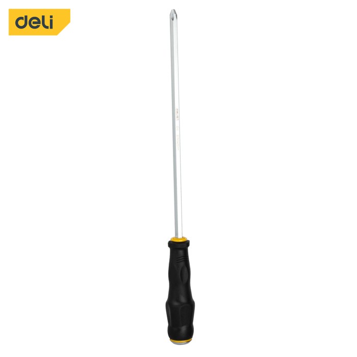 Jual Deli Obeng Ketok Plus PH2 PH3 / Punch Philipps Screwdriver ...