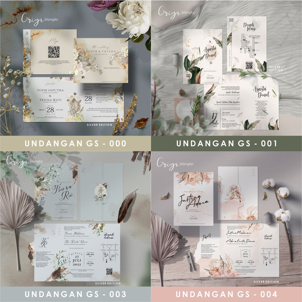 Jual UNDANGAN PERNIKAHAN MURAH RUSTIC - UNDANGAN GRIYA - UNDANGAN ...