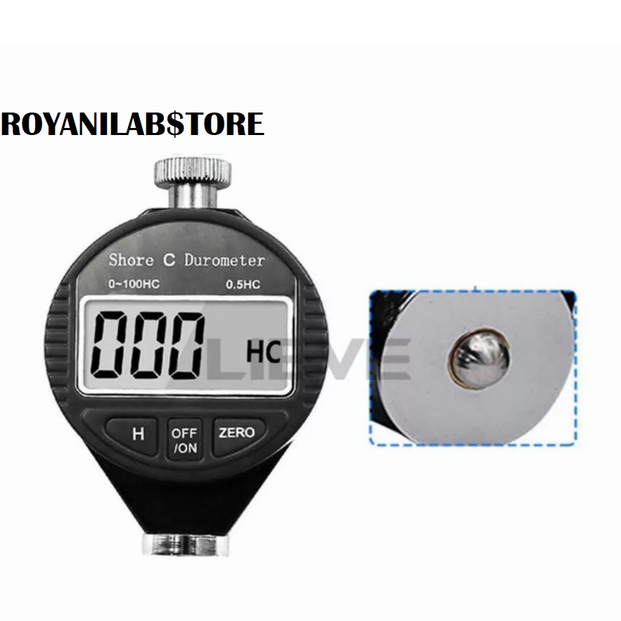 Jual Durometer Shore C Hardness Tester Ukur Kekerasan Material Foam ...