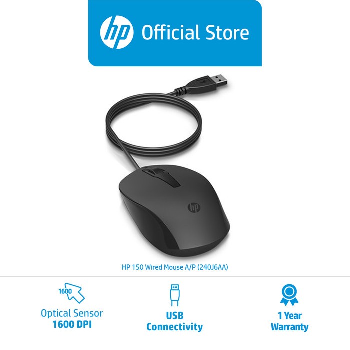 Jual HP MOUSE WIRED / MOUSE KABEL 150 | Shopee Indonesia