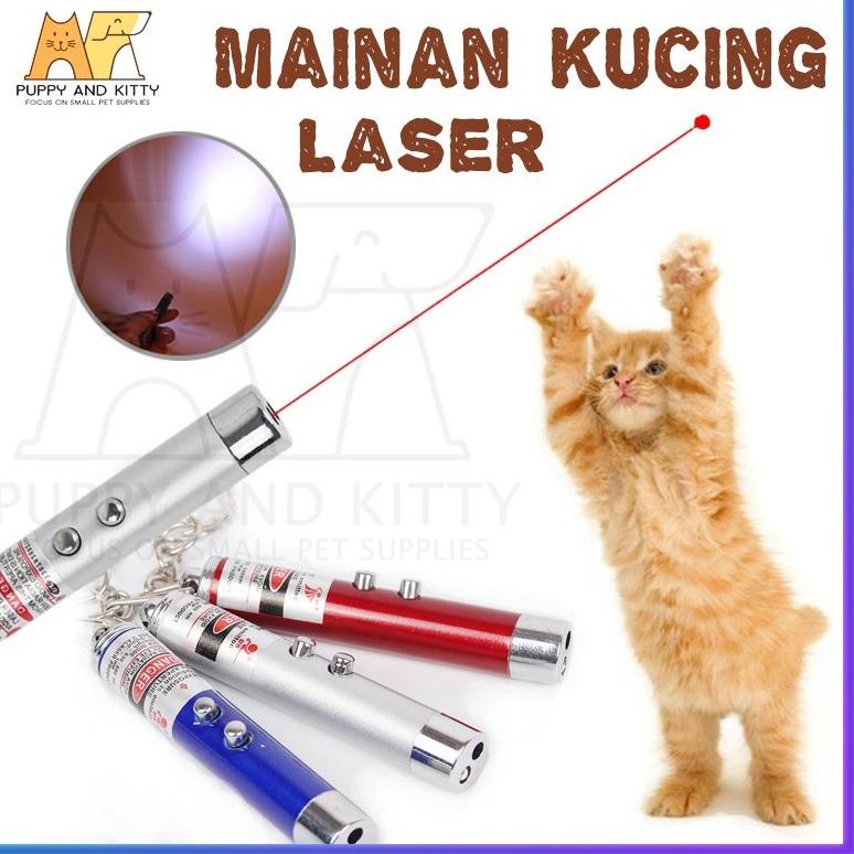 Jual [spin1] Mainan Laser Kucing/mainan kucing bergerak/Laser Pointer ...