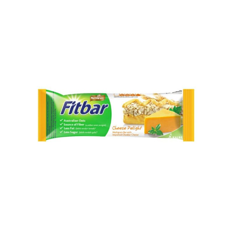 Jual Fitbar Multigrain Bar Cheese Delight 20g | Shopee Indonesia