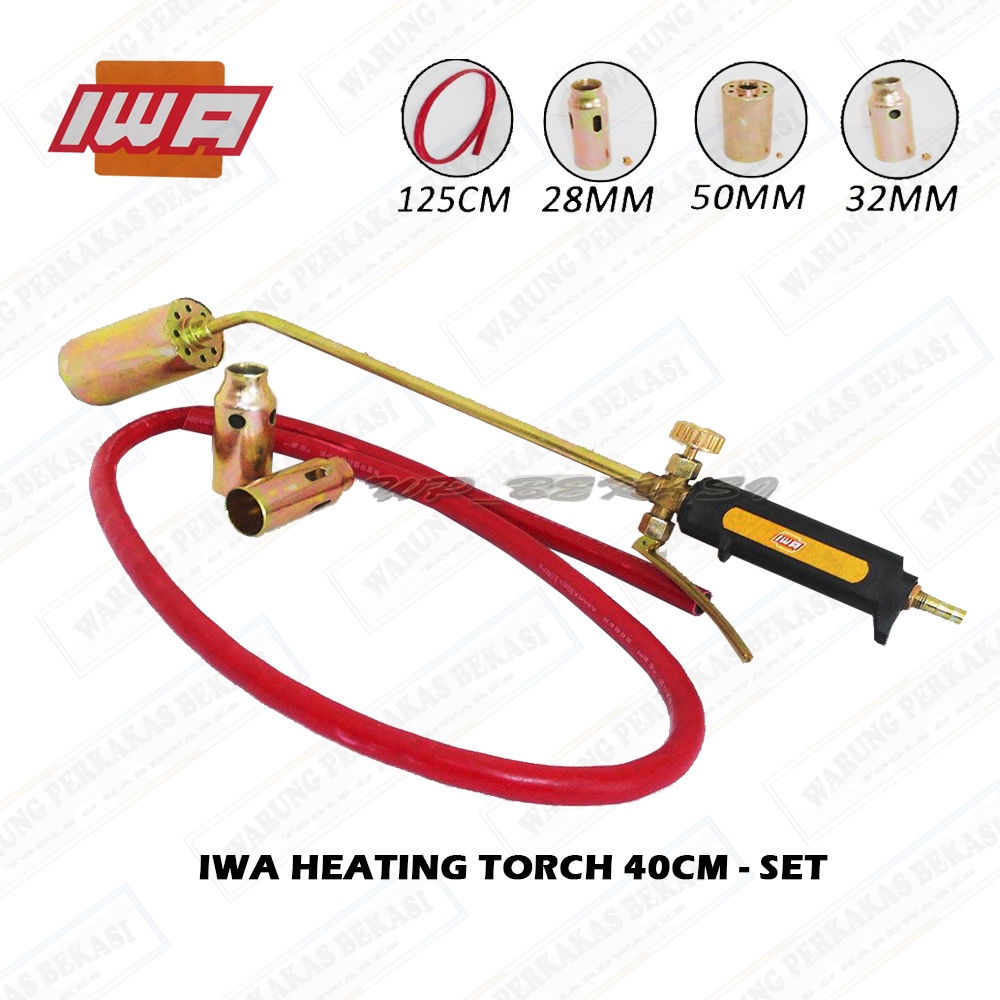Jual IWA Heating Torch 40cm Alat Kepala Las Blander Pemanas Bakar LPG ...