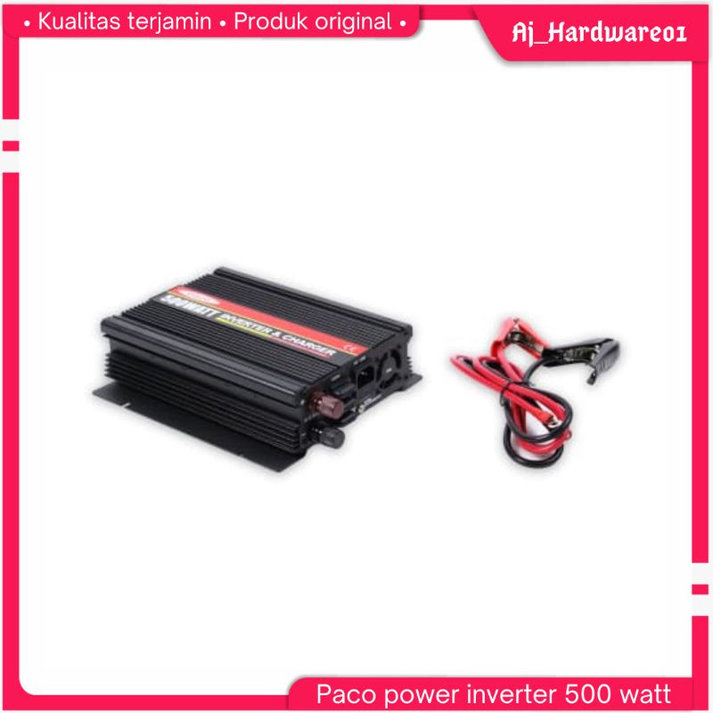 Jual Paco Power Inverter Dengan Charger 500 W | Shopee Indonesia