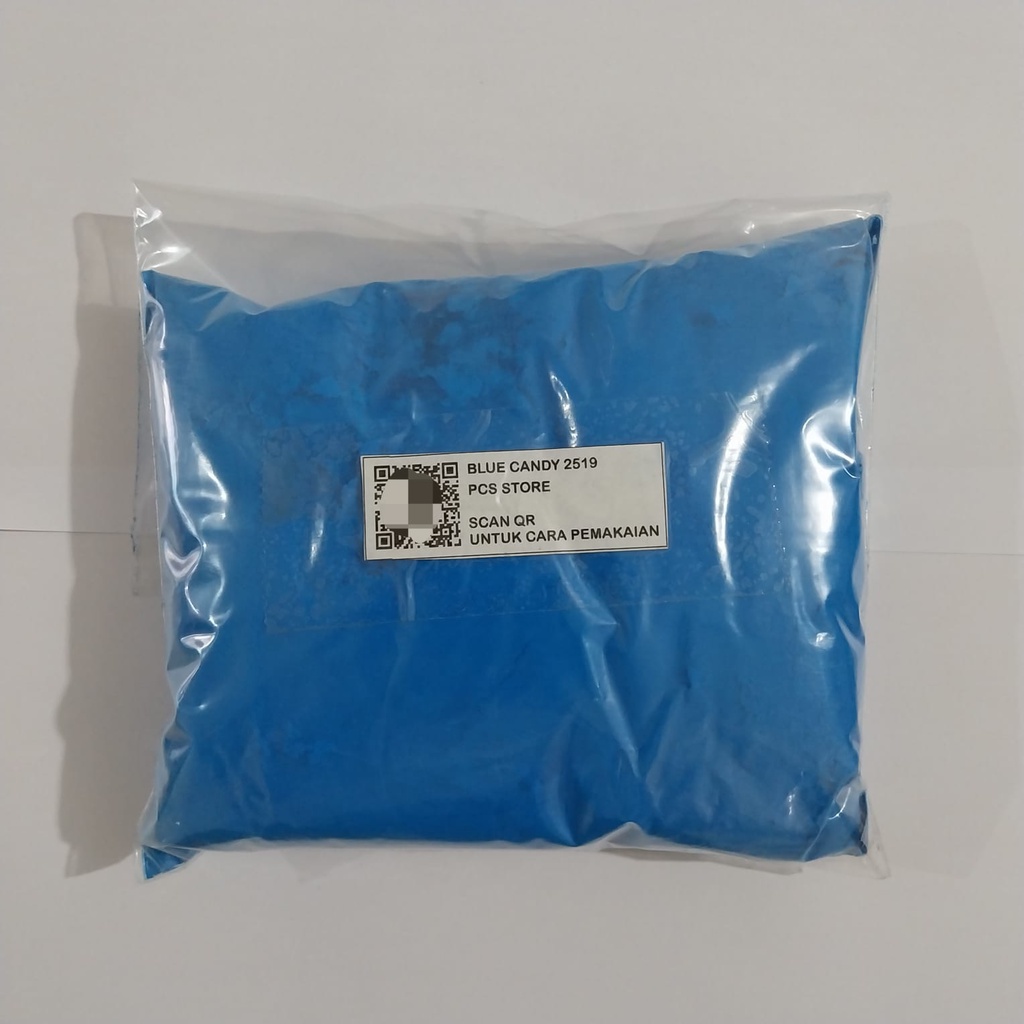 Jual Bubuk Powder Coating Blue Candy kemasan 500gram | Shopee Indonesia