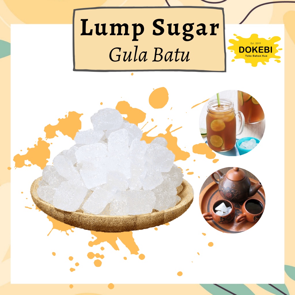 Jual Gula Batu 1 Kg / Gula Batu Kristal / Lump Sugar / Rock Sugar ...