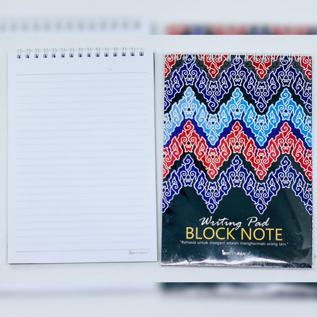 Jual BLOCK NOTE INTERFANCY A5 | Shopee Indonesia