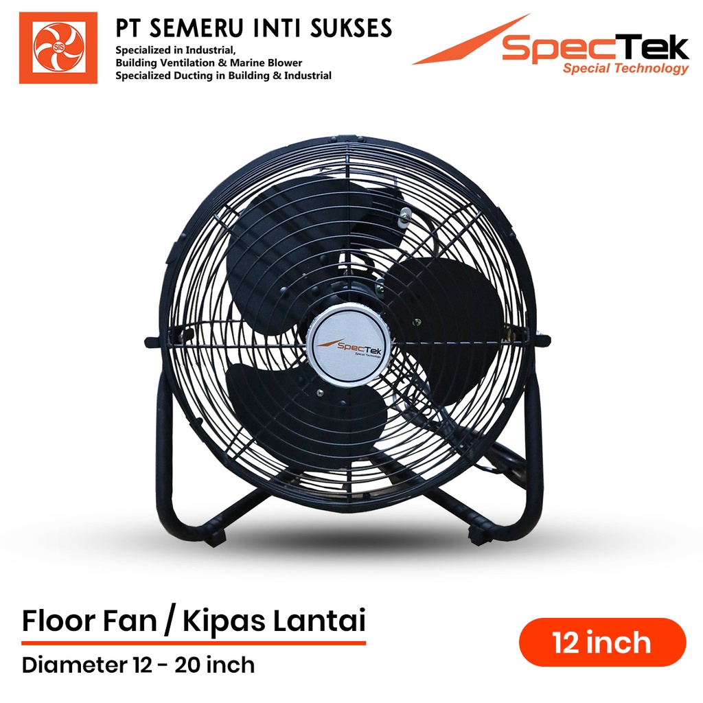 Jual Spectek Kipas Angin Lantai 12 inch - Floor Fan SFF12 | Shopee ...