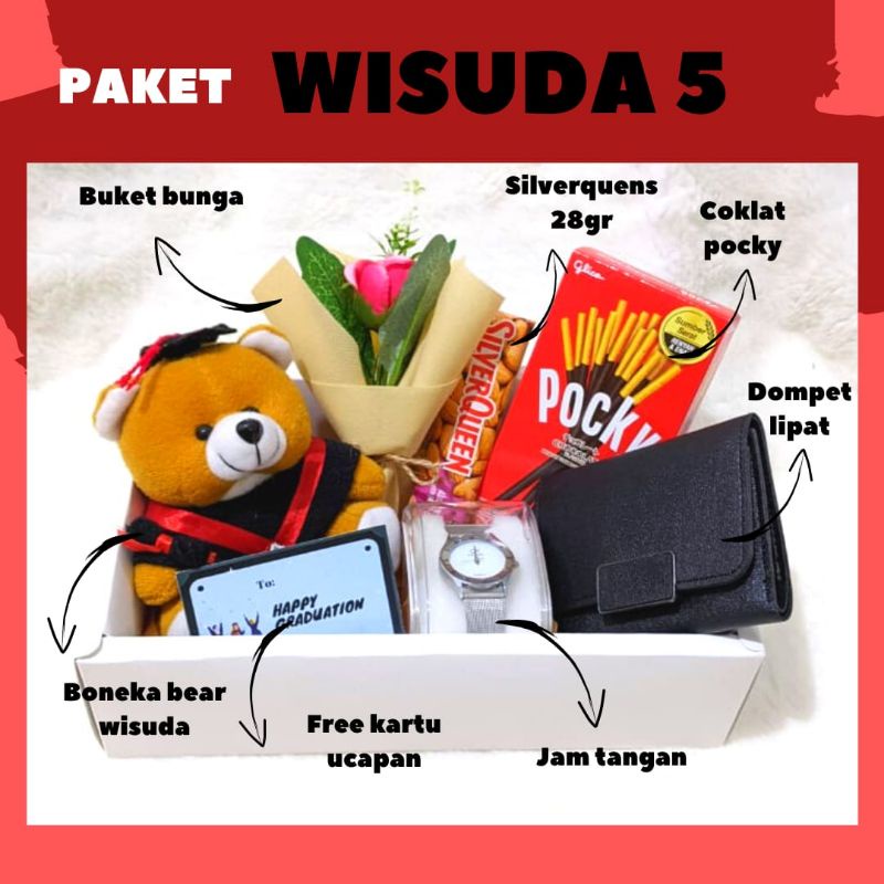 Jual Hampers Wisuda Kado Gift Box Pacar Teman Sahabat Hadiah Seminar ...