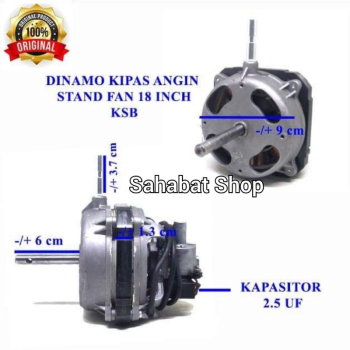 Jual DINAMO KIPAS ANGIN MIYAKO ORIGINAL KLB KSB KST 18 INCH | Shopee ...