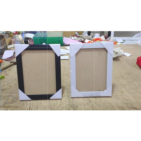 Jual FRAME 8R 20x25CM ESTETIK CUSTOM/BINGKAI 8R DENGAN KACA HIASAN ...