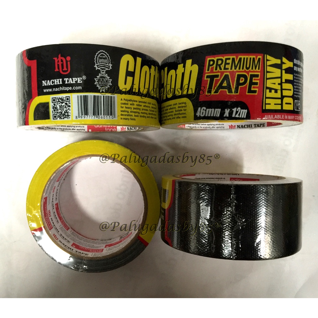 Jual Cloth Tape Nachi 2 Inch x 12 Meter (1 Biji) / Lakban Kain Nachi 46 ...
