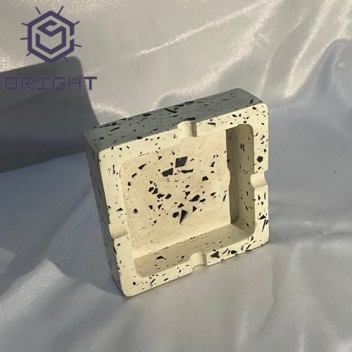 Jual BRIGHT DECOR - Asbak aesthetic - asbak terazzo - asbak unik ...