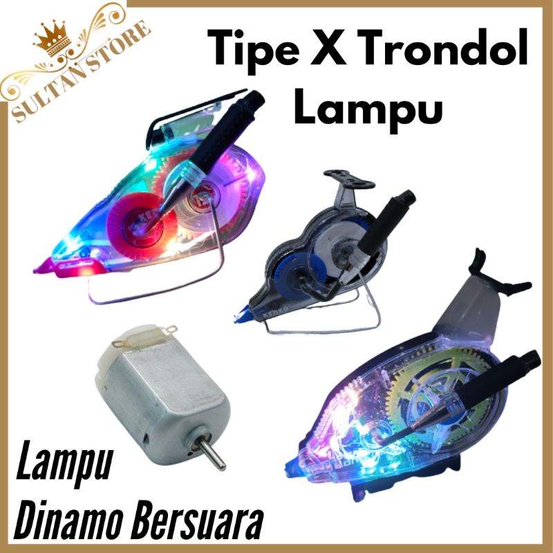 Jual Tipe x Trondol Modif Kenalpot Dinamo Lampu Tipe ex Kertas Roll ...