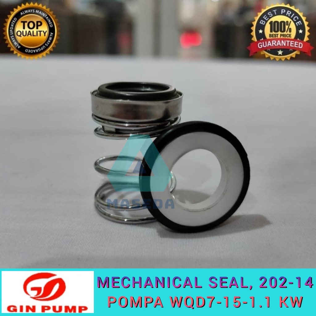 Jual mechanical seal pompa air / satelit /celup 2" 50WQD7-15-1.1 - 14 ...