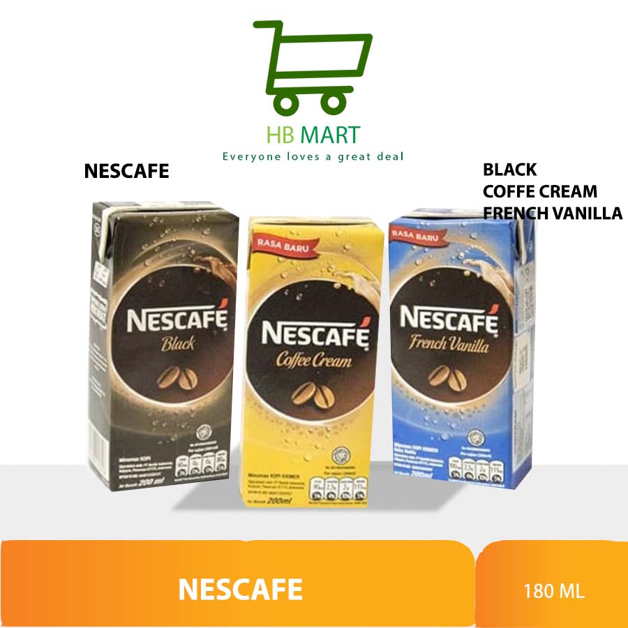 Jual NESCAFE UHT 180ml Kopi Instan Nescafe UHT 180 ml Satuan | Shopee ...