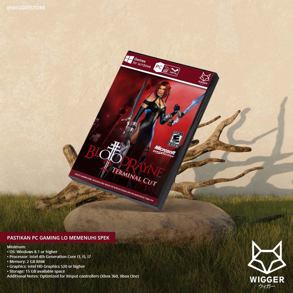 Jual BLOODRAYNE 2 TERMINAL CUT CONNECT ONLY GAME PC | Shopee Indonesia