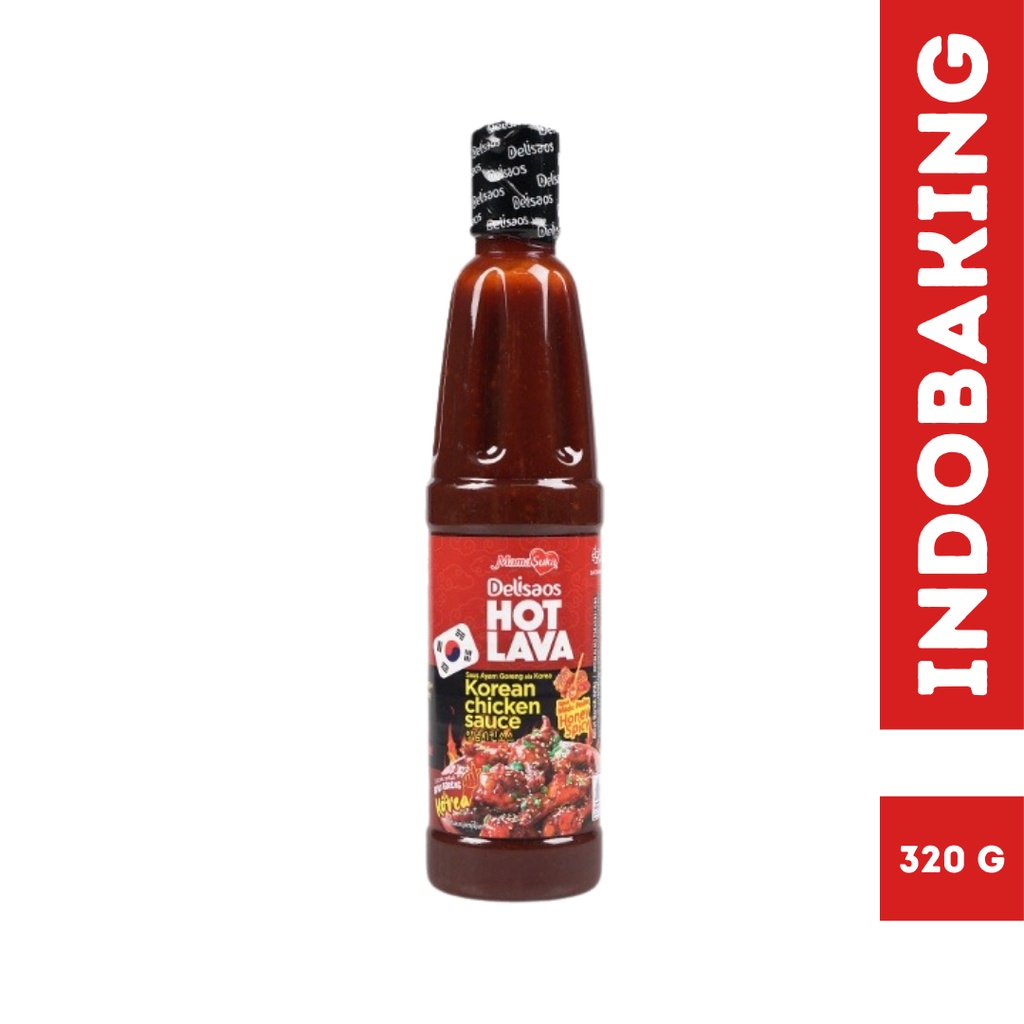 Jual MamaSuka Delisaos Hot Lava Korean Chicken Sauce Original Honey ...