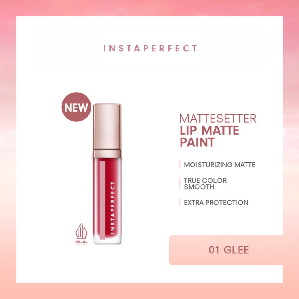 Jual Instaperfect Mattesetter Lip Matte Paint 5.5 g - Moist Lip Cream ...