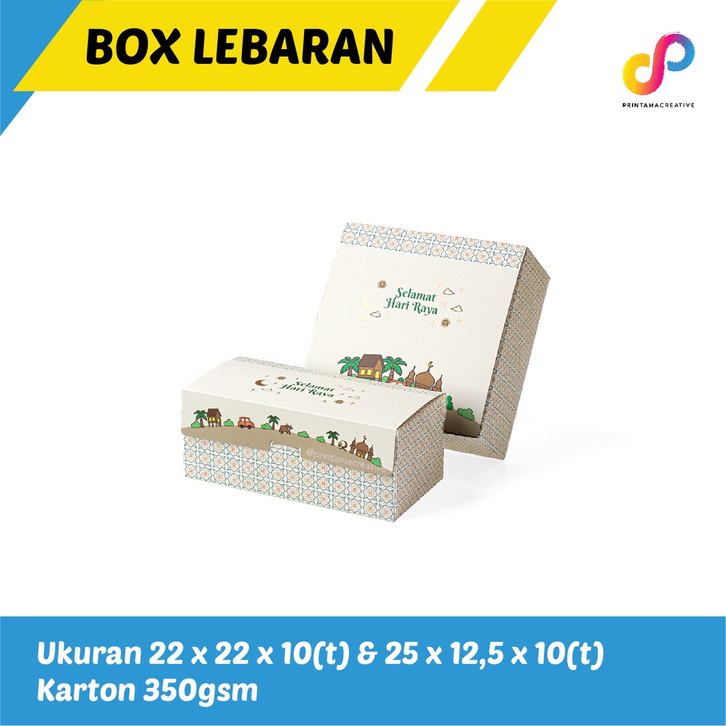 Jual Box Hari Raya 25x12.5x10cm ( ISI 5 PCS ) | Shopee Indonesia