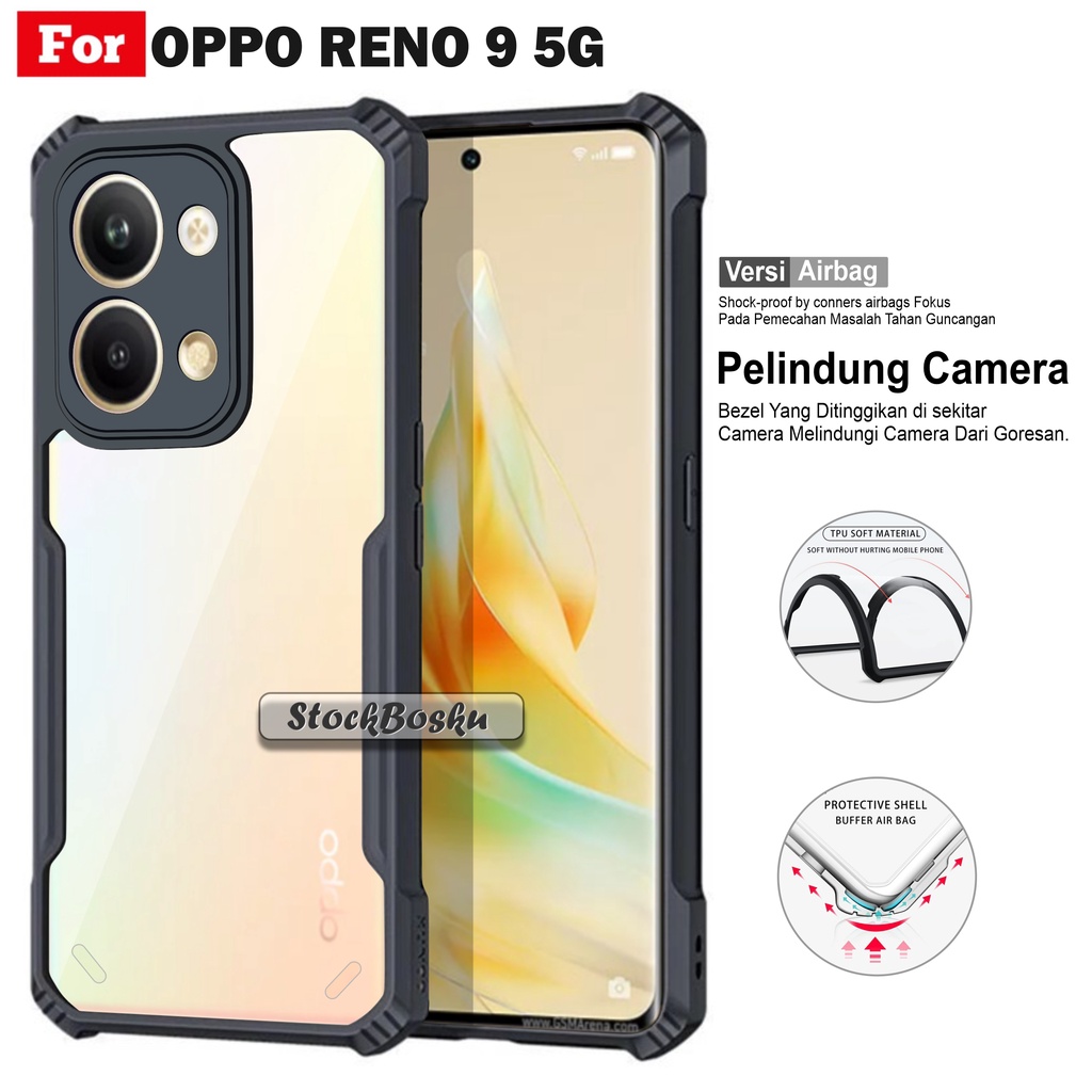 Jual Casing Hp Oppo Reno 9 Reno9 Pro 5G Hard Case Anti Licin Transparant | Shopee Indonesia