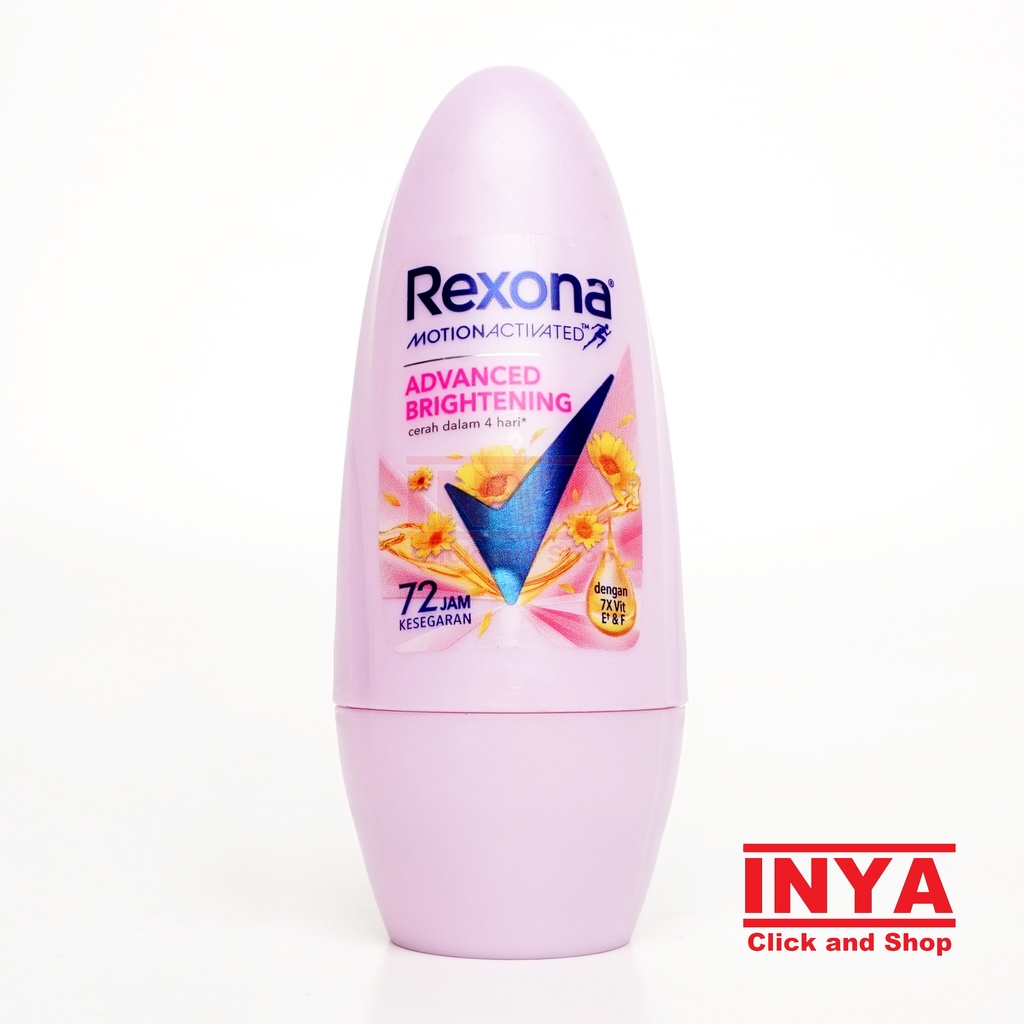 Jual REXONA MOTION SENSE ADVANCED BRIGHTENING 45ml - Deodorant Roll On | Shopee Indonesia