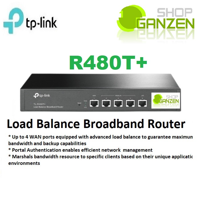Jual TP-Link tplink TL-R480T+ Load Balance Broadband Router | Shopee ...