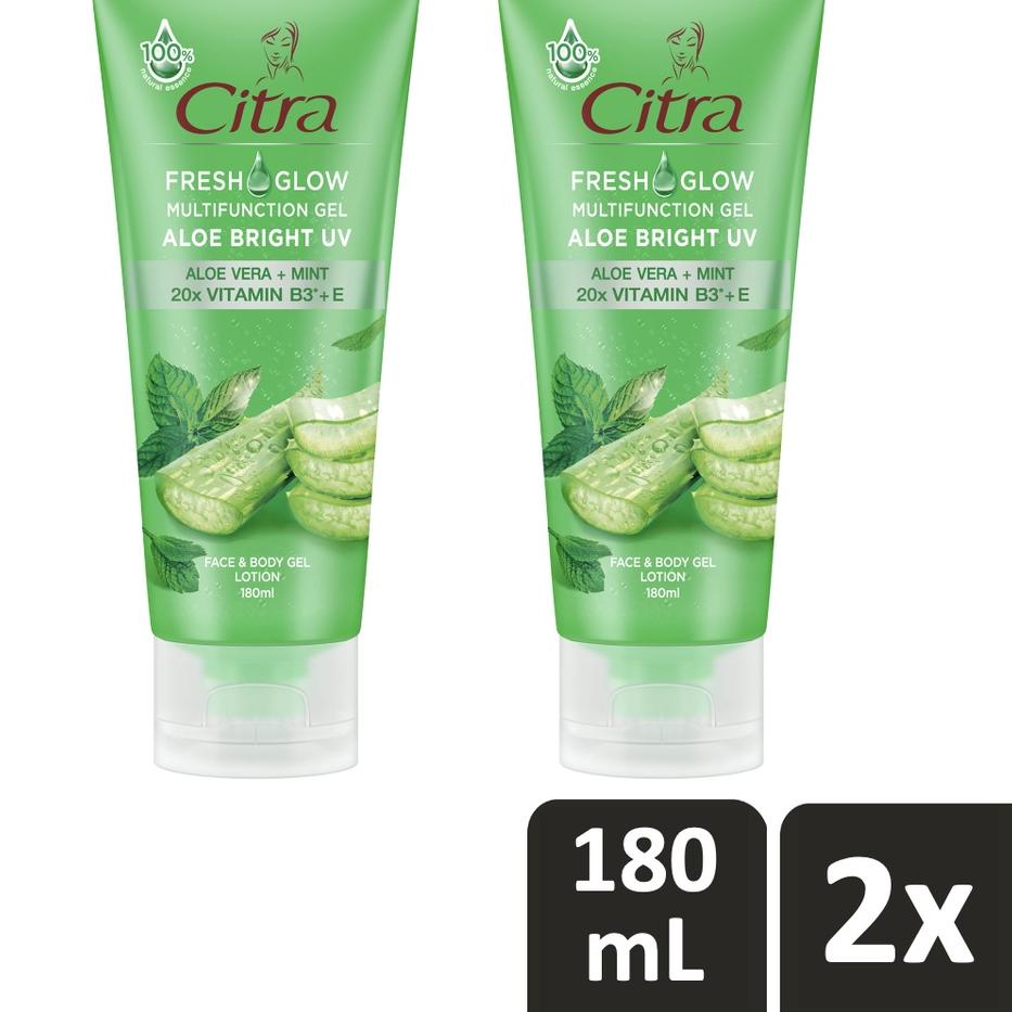 Jual Promo CITRA MULTIFUNCTION GEL SOOTHING GEL ALOE BRIGHT UV 20x ...