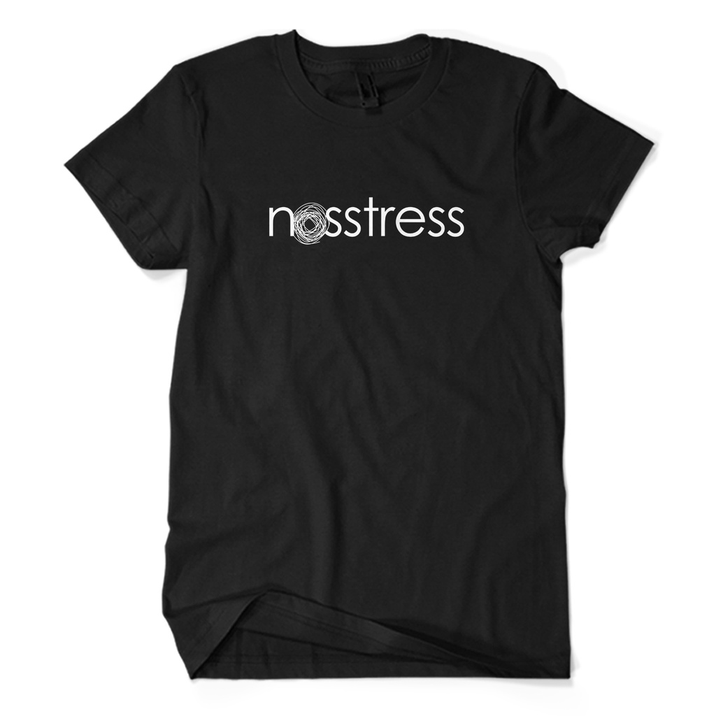 Jual Kaos Distro Premium NOSSTRESS LOGO - Baju Band Musik Indie Akustik ...