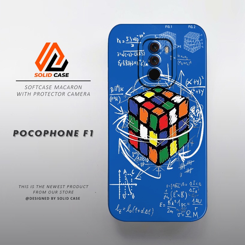 Jual Case Pocophone F1 - Casing Pocophone F1 [Rubik] Solid Case HP ...
