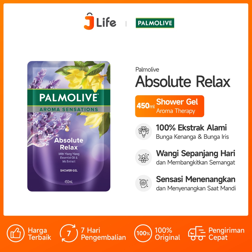 Jual Palmolive Aromatheraphy Absolute Relax Shower Gel/Sabun Mandi ...