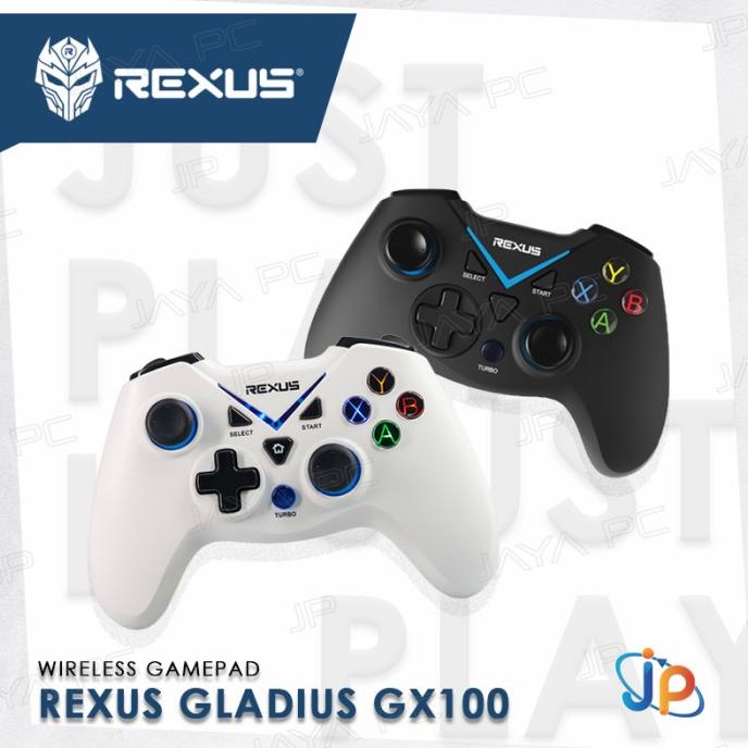 Jual Gamepad Rexus Gladius Gx100 - Wireless Gaming Controller Pc/ Ps ...