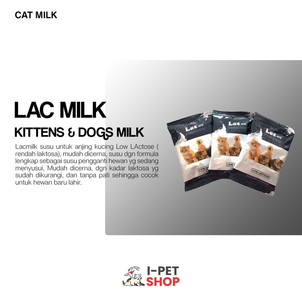 Jual Lac Milk Kittens & Dogs Milk Sachet | Shopee Indonesia