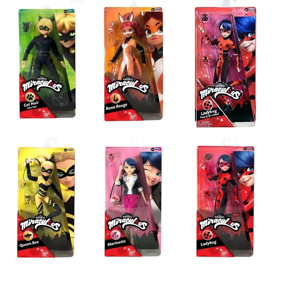 Jual Miraculous Ladybug Doll 10.5" Figure | Shopee Indonesia