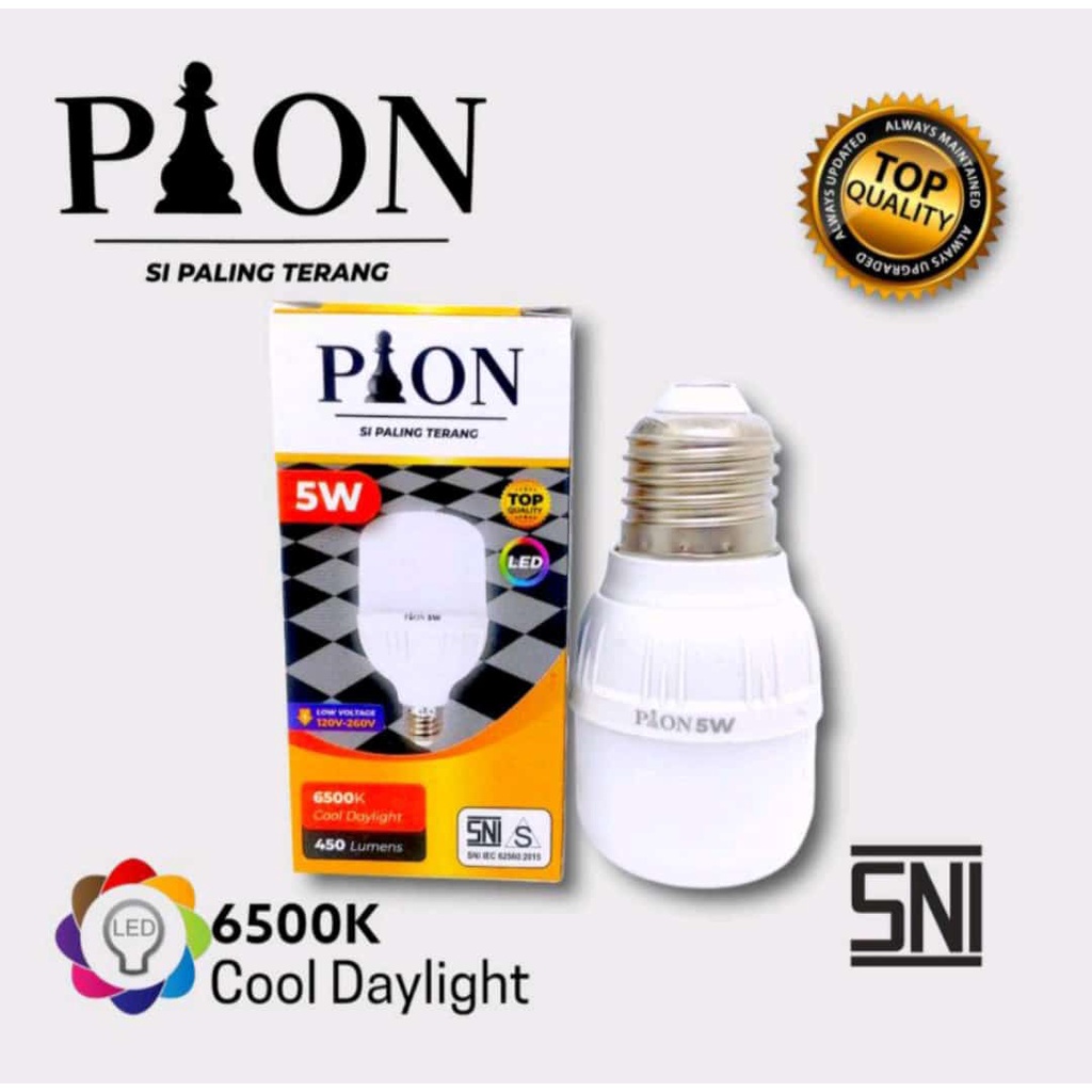 Jual PION BOHLAM LED 5W BOHLAM LAMPU LED CAPSULE PION 5 WATT SNI ...