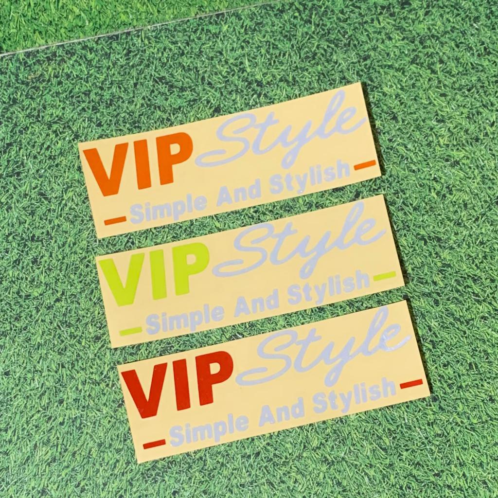 Jual Stiker VIP Style cutting sticker motor | Shopee Indonesia