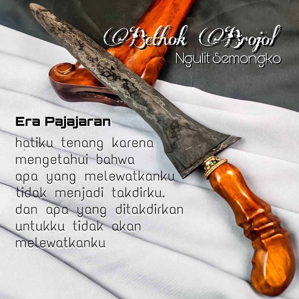 Jual Keris Bethok Brojol Era Pajajaran Asli SepuhH | Shopee Indonesia